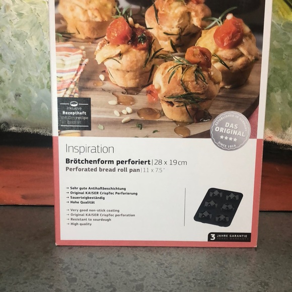 Original Kaiser | Kitchen | Original Kaiser Perforated Bread Roll Pan ...